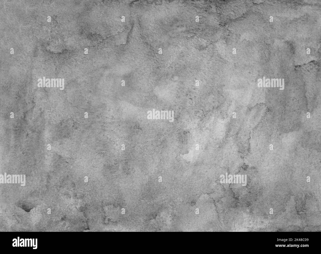 Watercolor calm gray background texture. Grey stains on paper. Modern ...