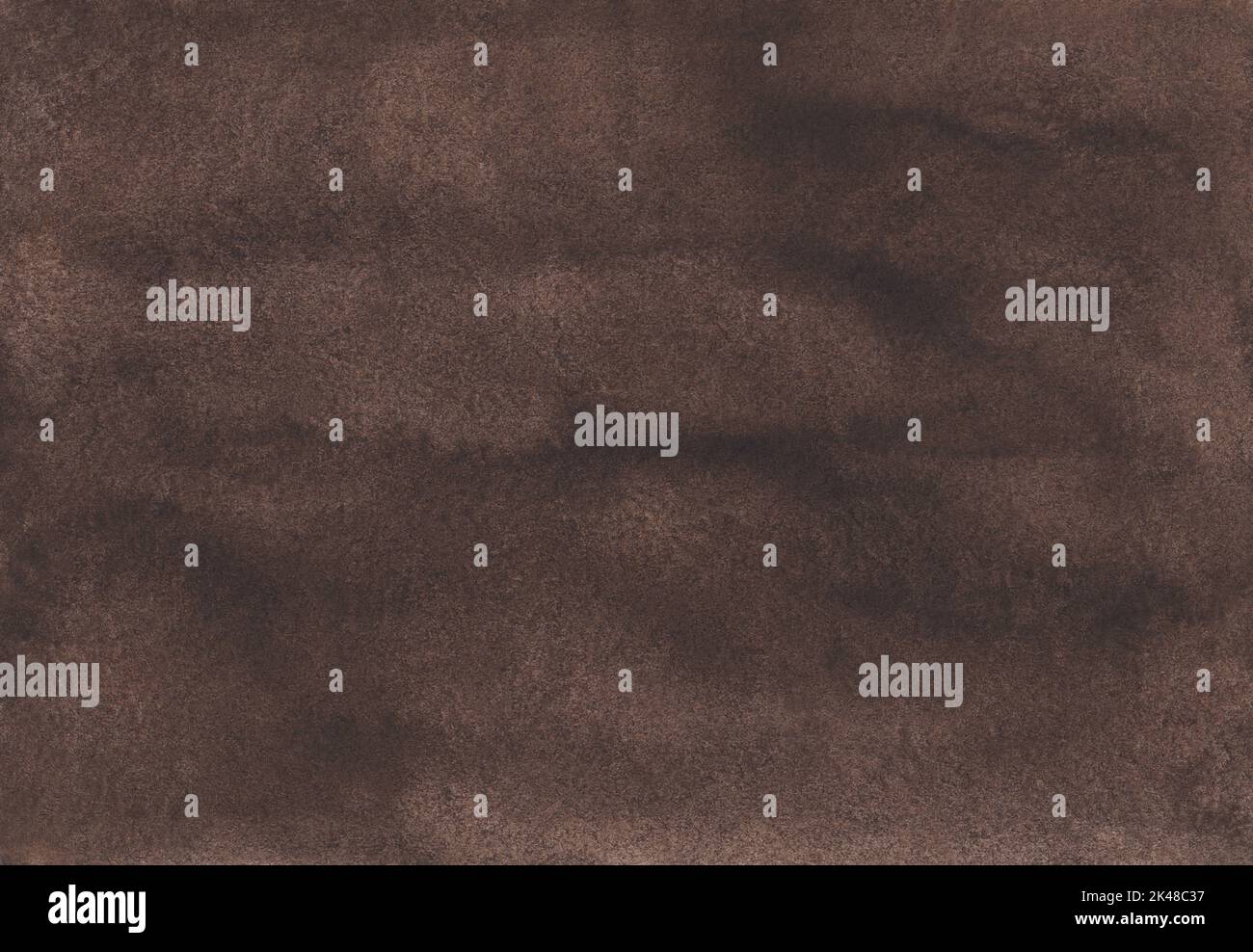 Watercolor dark brown background texture. Liquid old chocolate brown ...