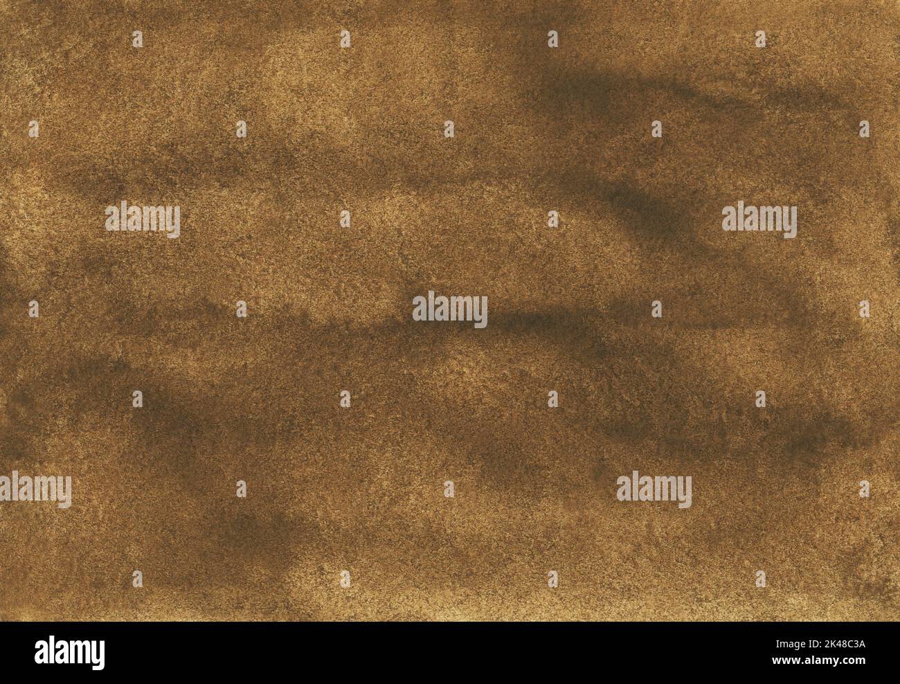 Watercolor old bronze color background painting, antique texture ...