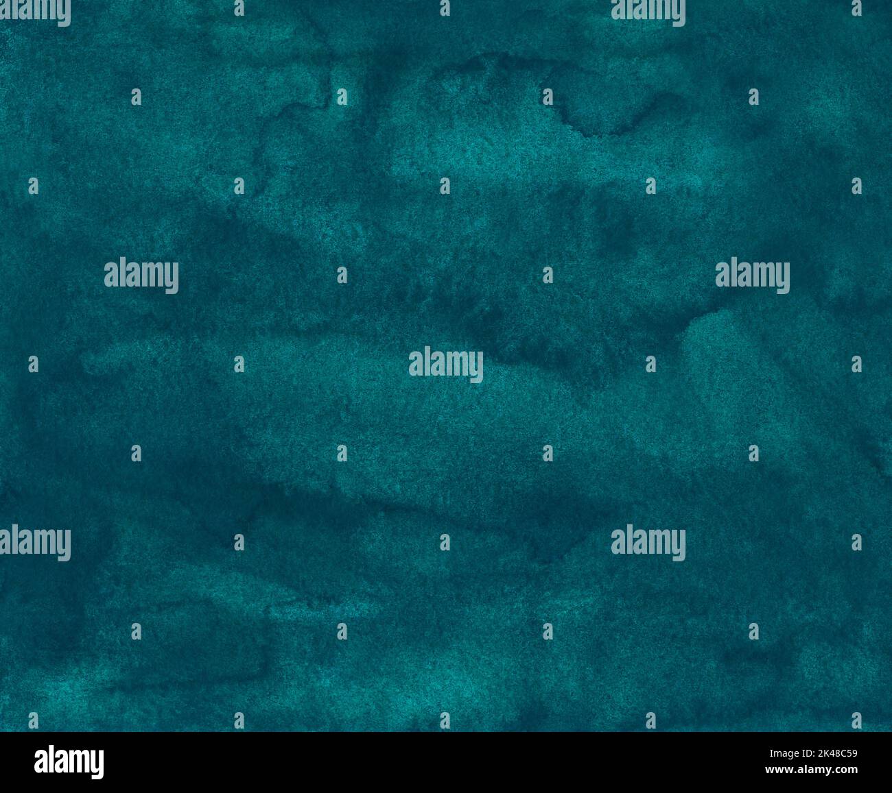 Watercolor dark teal green old background texture. Grunge liquid deep ...
