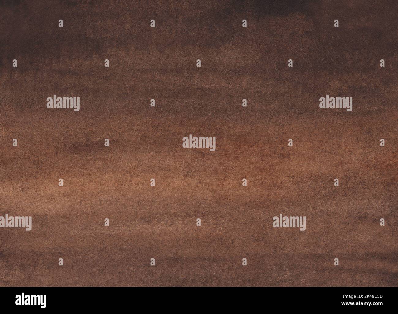 Watercolor deep brown gradient background texture. Old grunge cinnamon ...