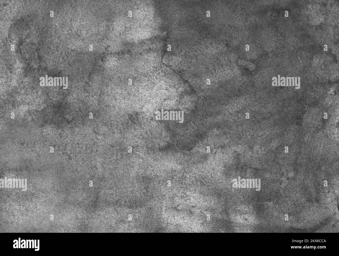 Watercolor calm gray background texture. Grey stains on paper. Modern ...