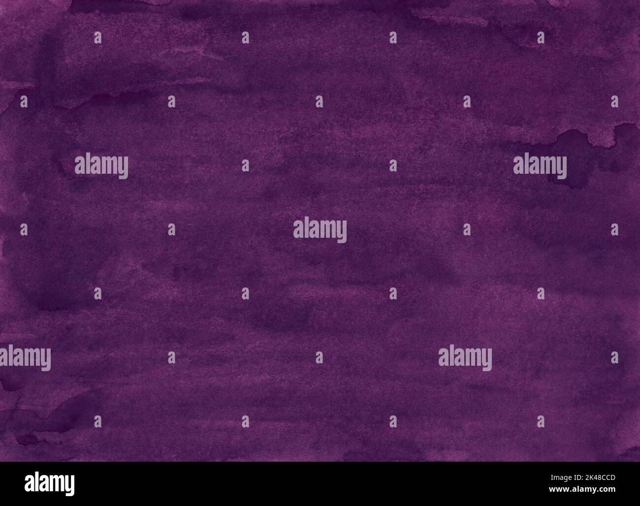 Watercolor dark purple background painting. Old watercolour deep plum ...