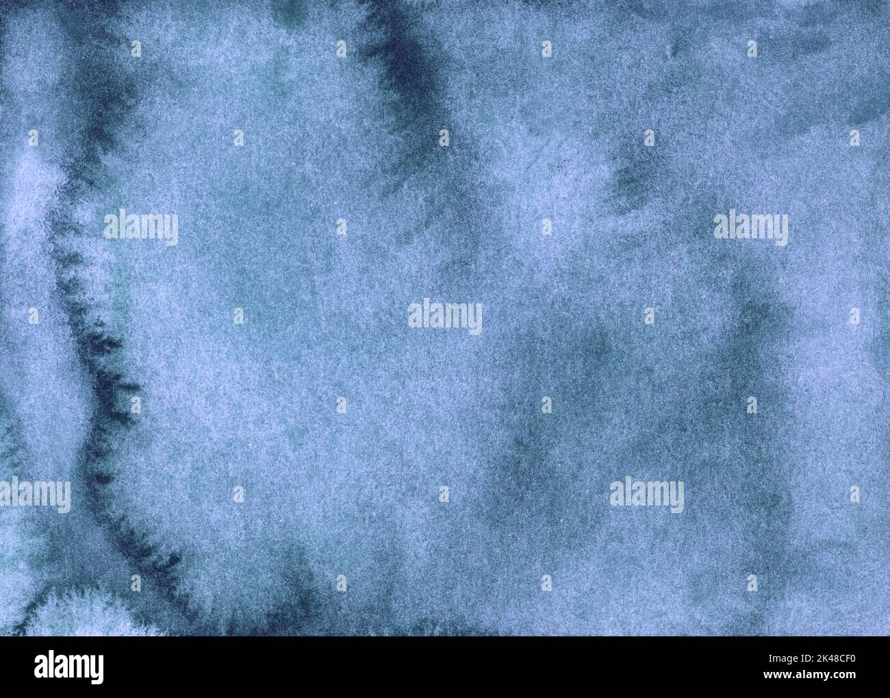 Watercolor light blue gray background. Hand painted old texture Stock ...