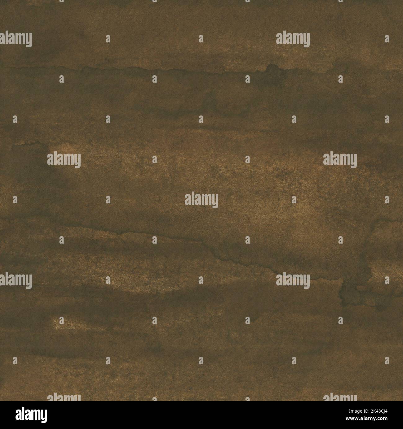 Watercolor deep coffee brown background texture. Stains on paper Stock ...