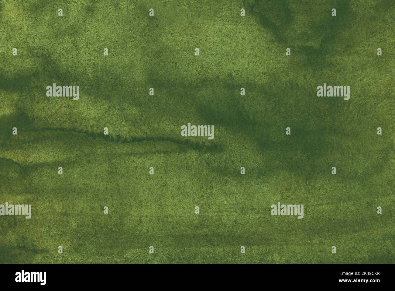 Watercolor deep olive green background texture. Old grunge mustard ...
