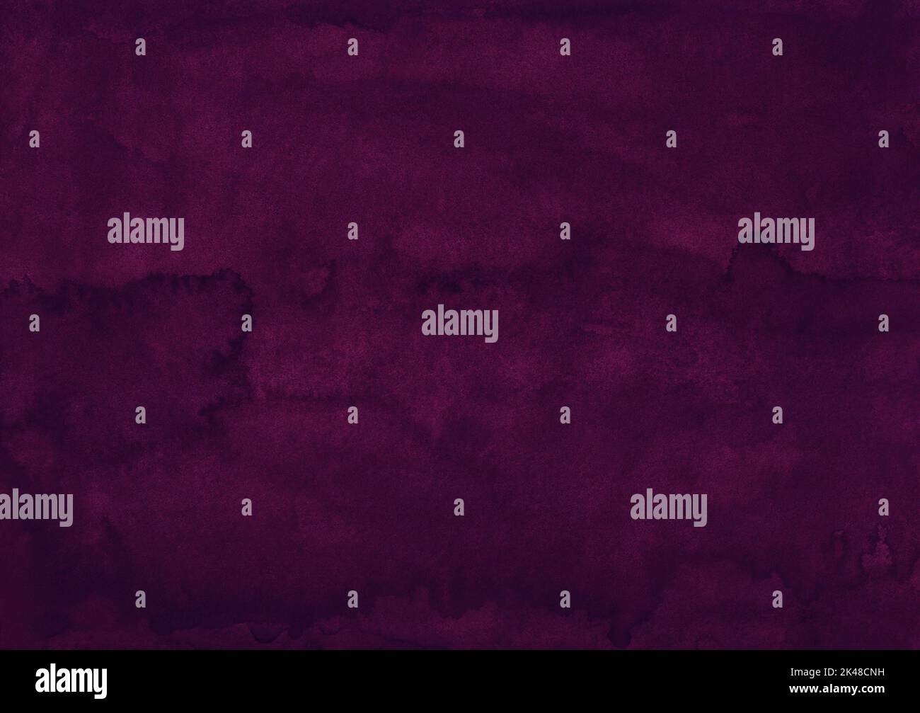 Watercolor plum purple color background. Old watercolour deep violet ...