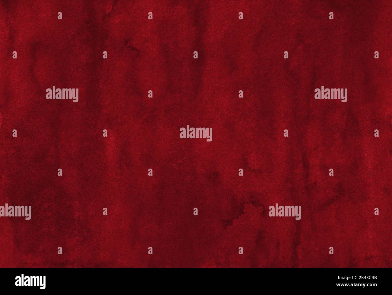 Watercolor dark ruby red background, hand painted. Watercolour scarlet ...