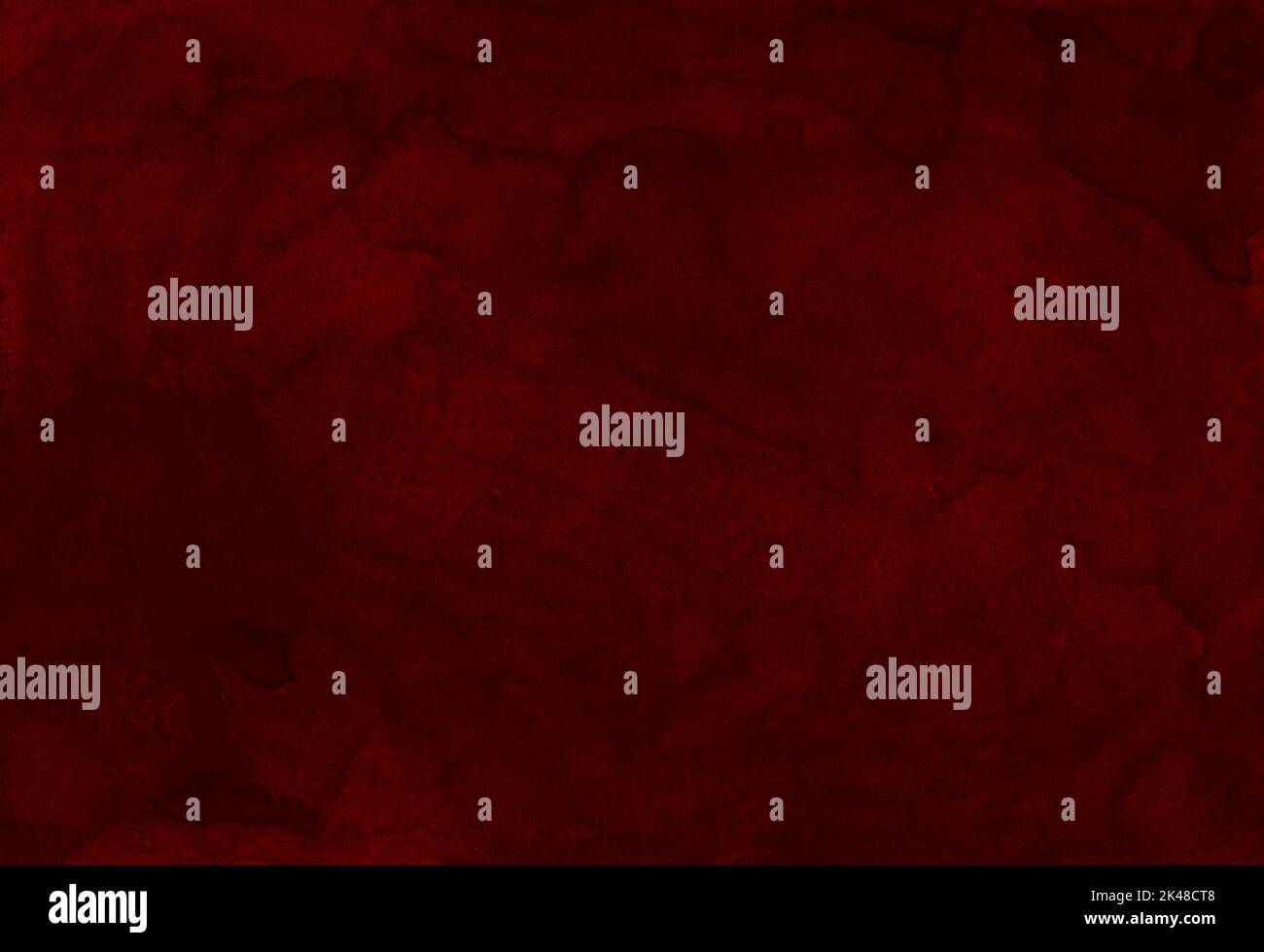 Watercolor vintage dark red background painting. Watercolour deep ...