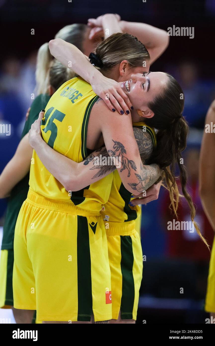 Sydney, Australia, 1 October, 2022. Cayla George of Australia and ...