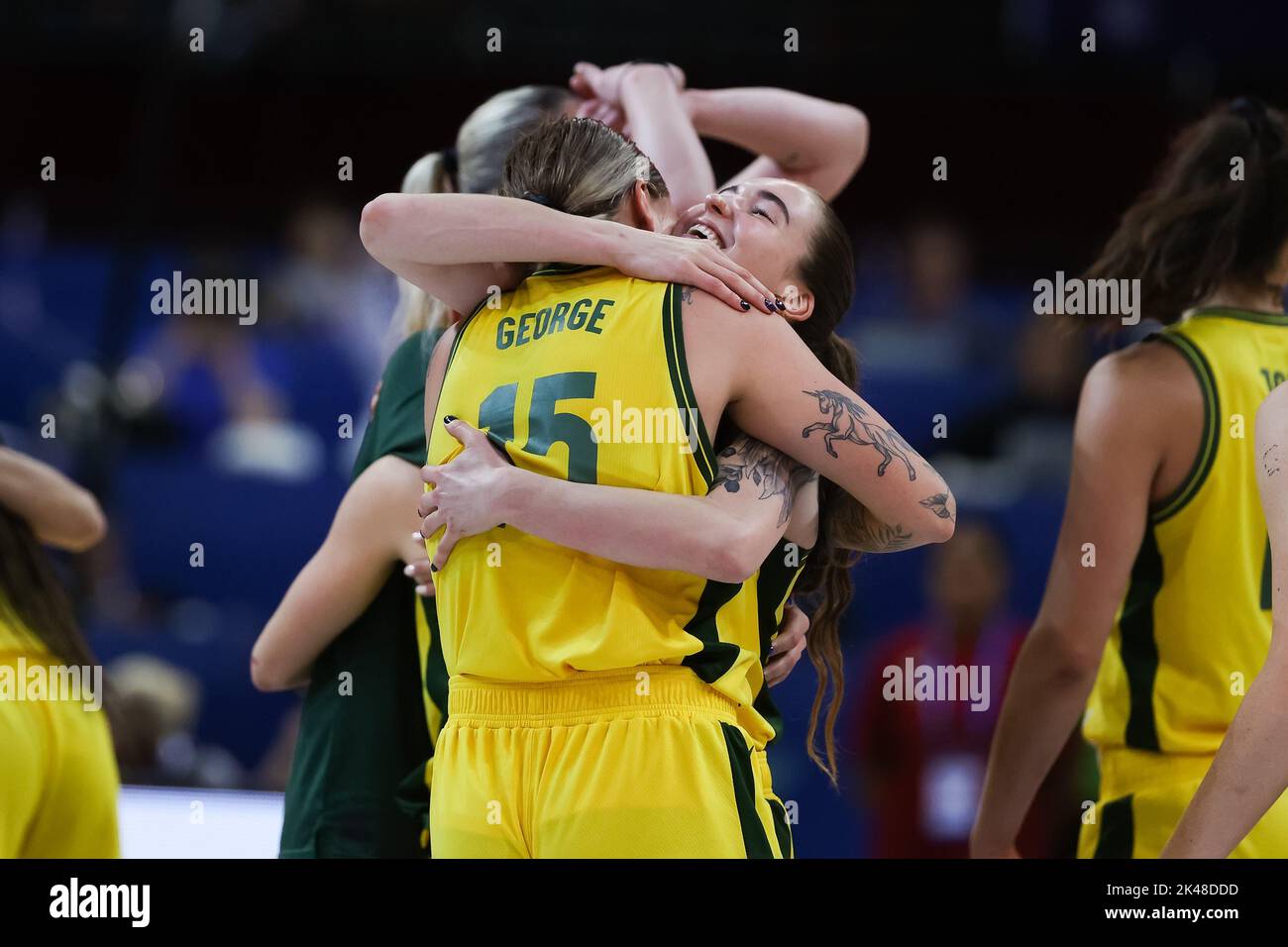 Sydney, Australia, 1 October, 2022. Cayla George of Australia and ...