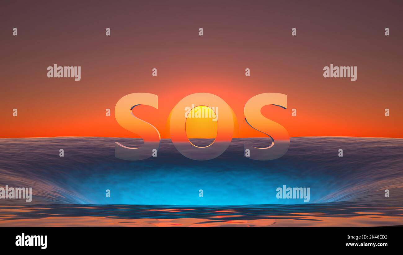 Sos font hi-res stock photography and images - Alamy