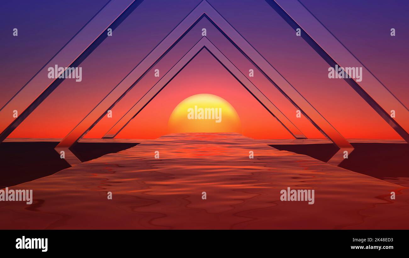 Arc triangle hi-res stock photography and images - Alamy