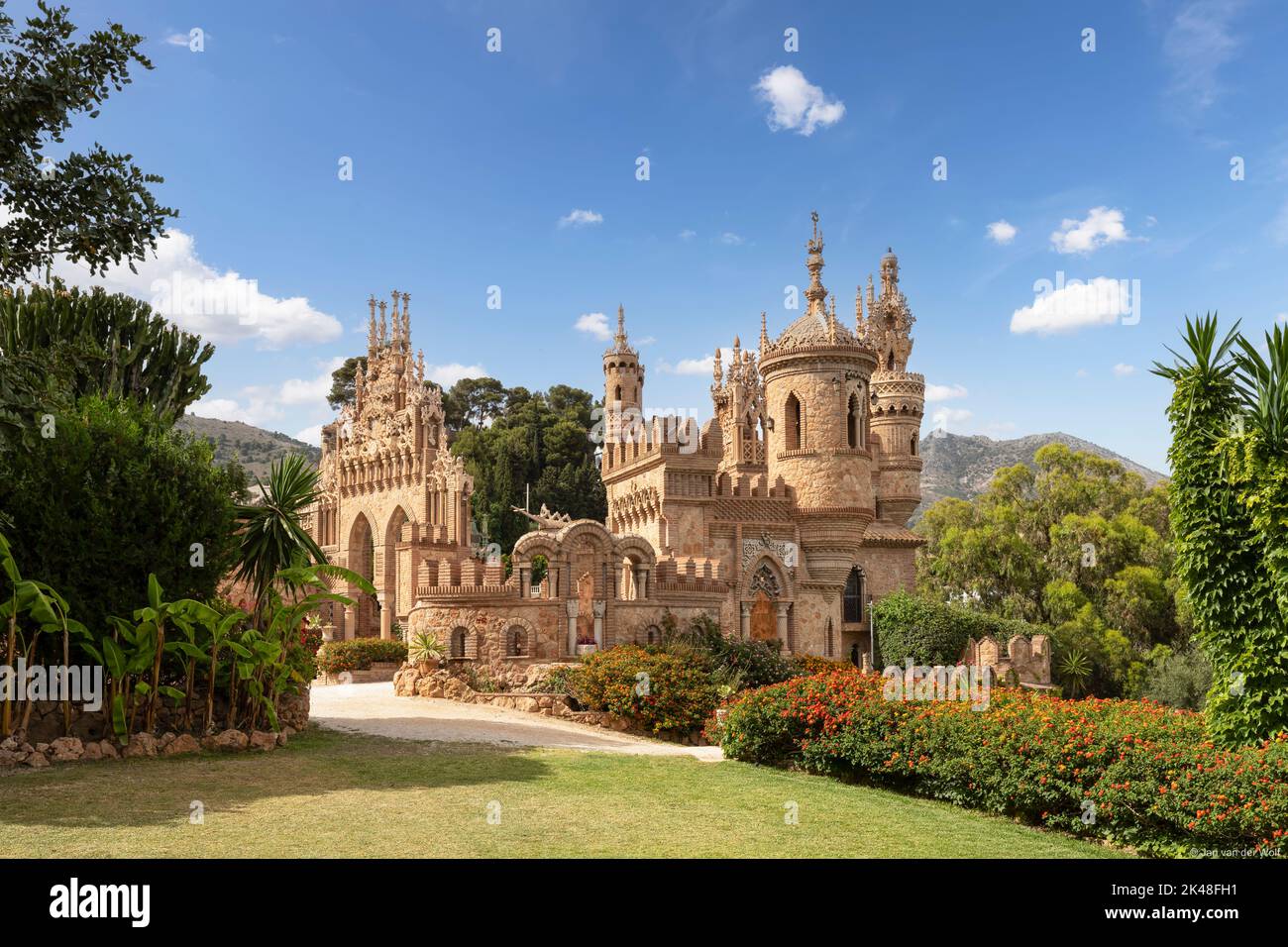 Castillo de Colomares, a castle dedicated to the life and adventures of ...