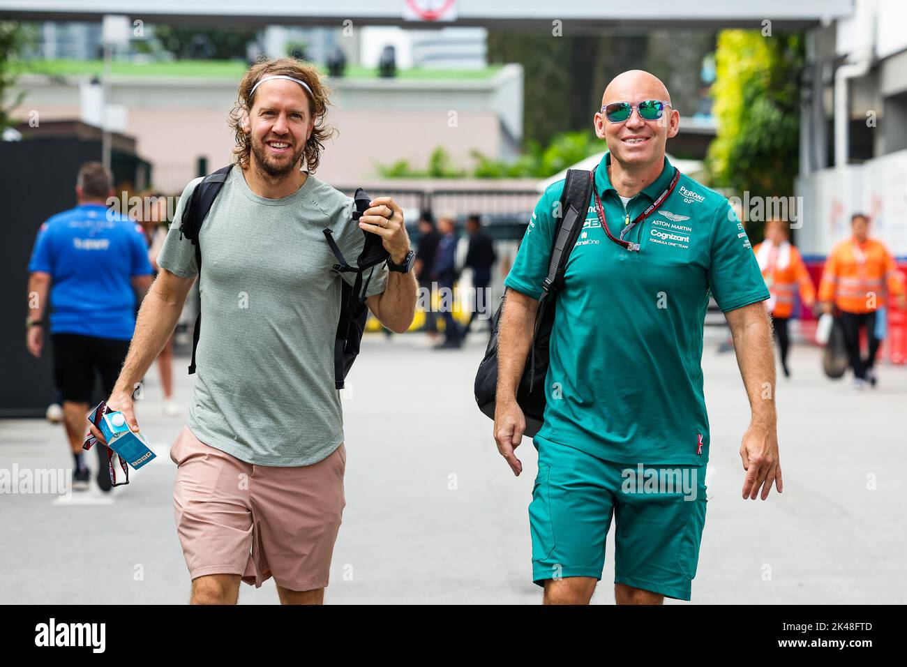 Singapore. 01st Oct, 2022. VETTEL Sebastian (ger), Aston Martin F1 Team ...