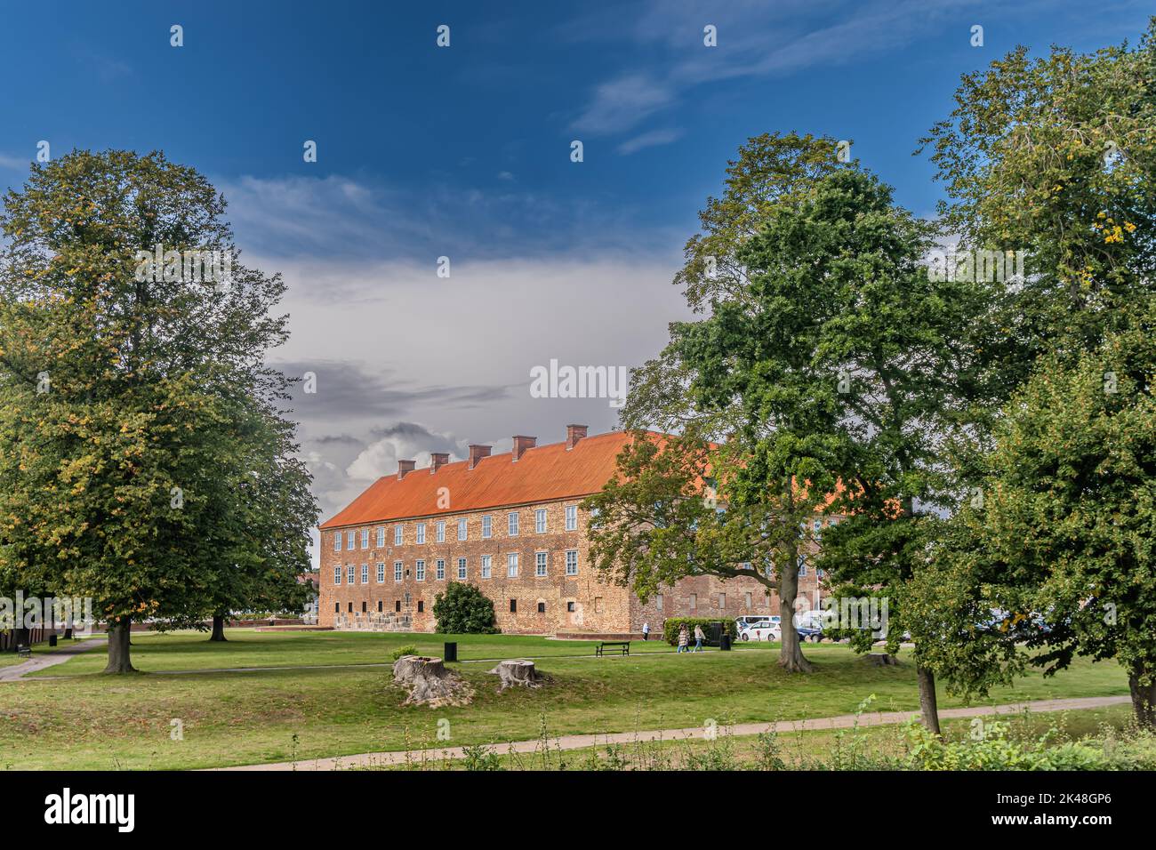 Soenderborg medieval castle on Als Denmark Stock Photo - Alamy