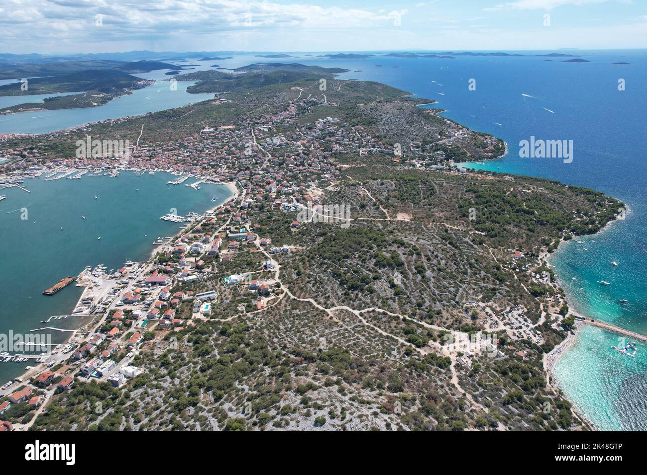 Podvrske beach murter hi-res stock photography and images - Alamy
