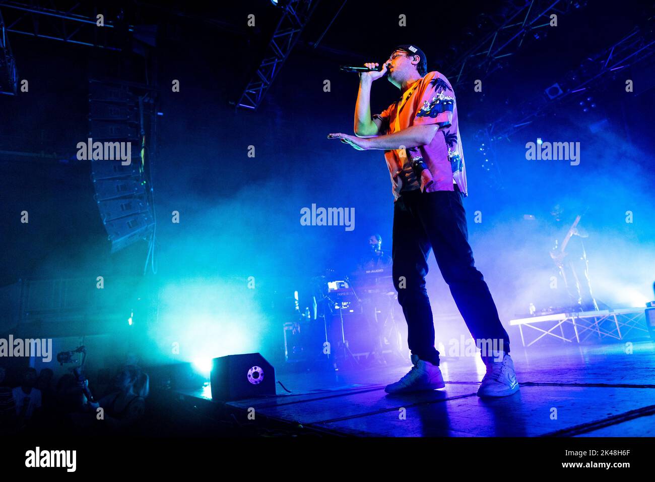 Italy. 30th Sep, 2022. Italian rapper Willie Peyote in concert at Live ...