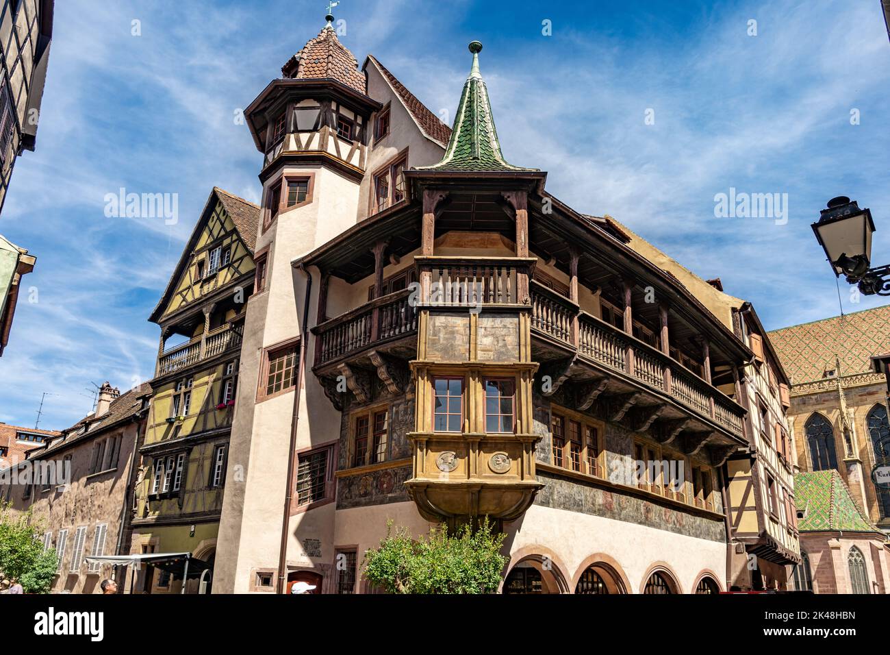 Das Pfisterhaus Maison Pfister in Colmar, Elsass, Frankreich | Maison ...