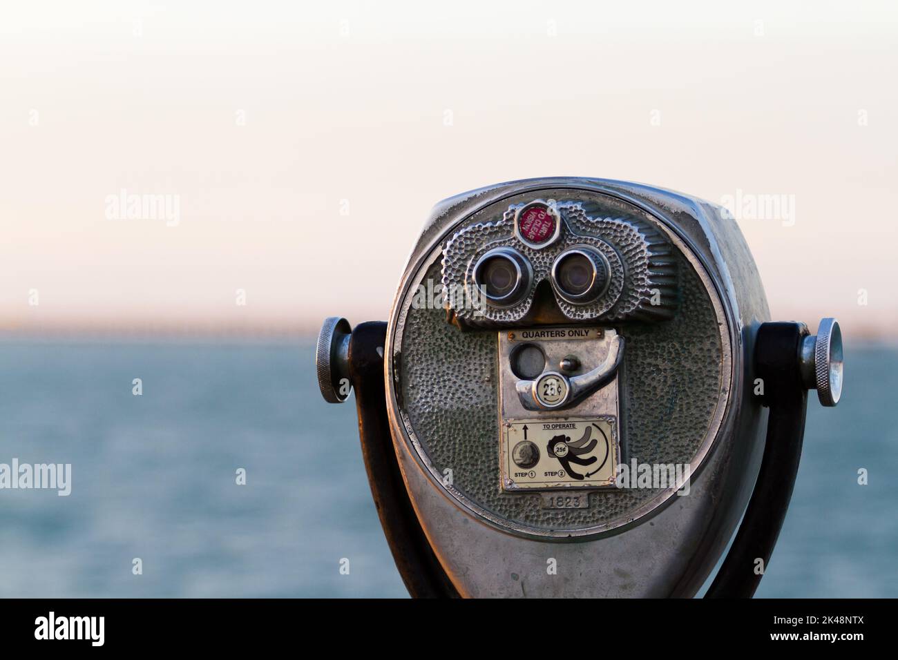 Coin Operated Binoculars Stock Photo - Alamy