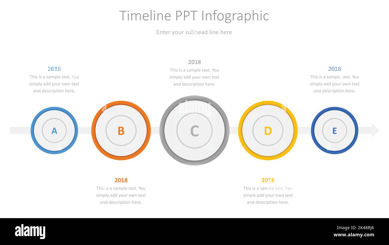 Infographic Timeline Template Ppt