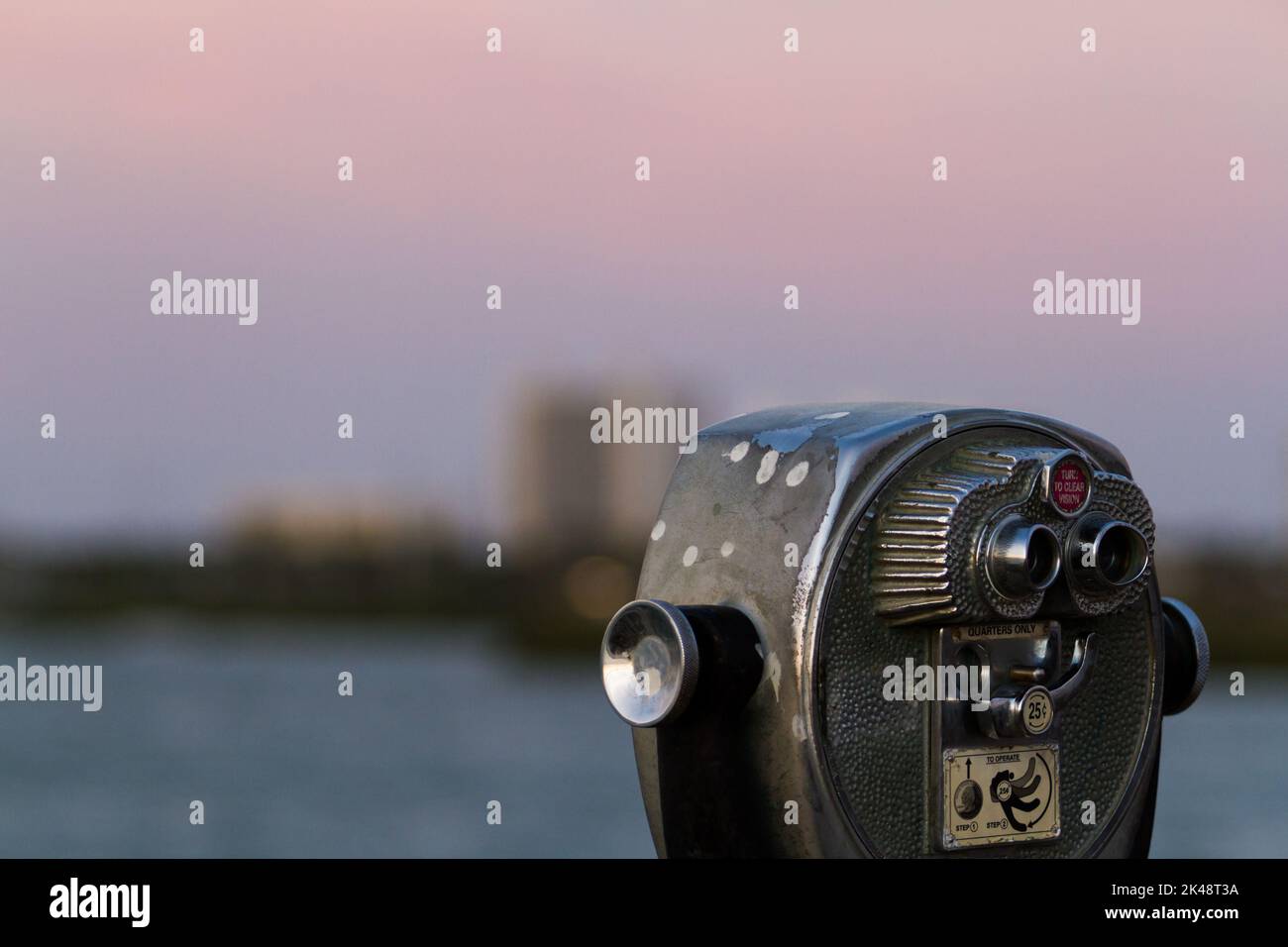 Coin Operated Binoculars Stock Photo - Alamy