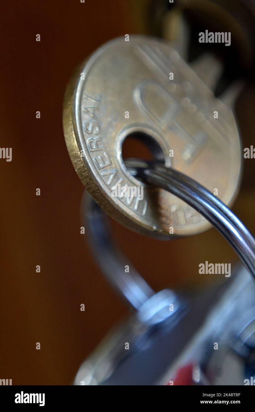 door key and fob Stock Photo - Alamy