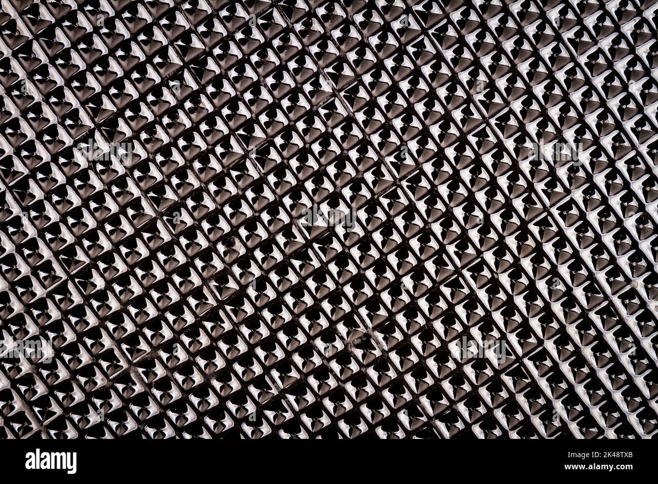 Brown plastic packaging food tray texture background Stock Photo - Alamy