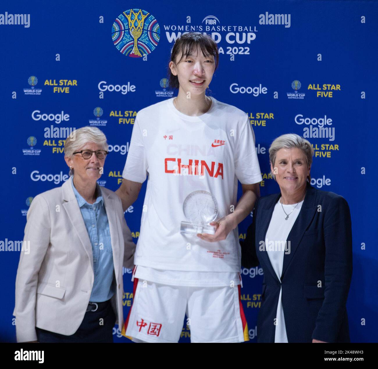 Sydney, Australia. 1st Oct, 2022. Han Xu of China is named as one of the All-Star Top Five of ...