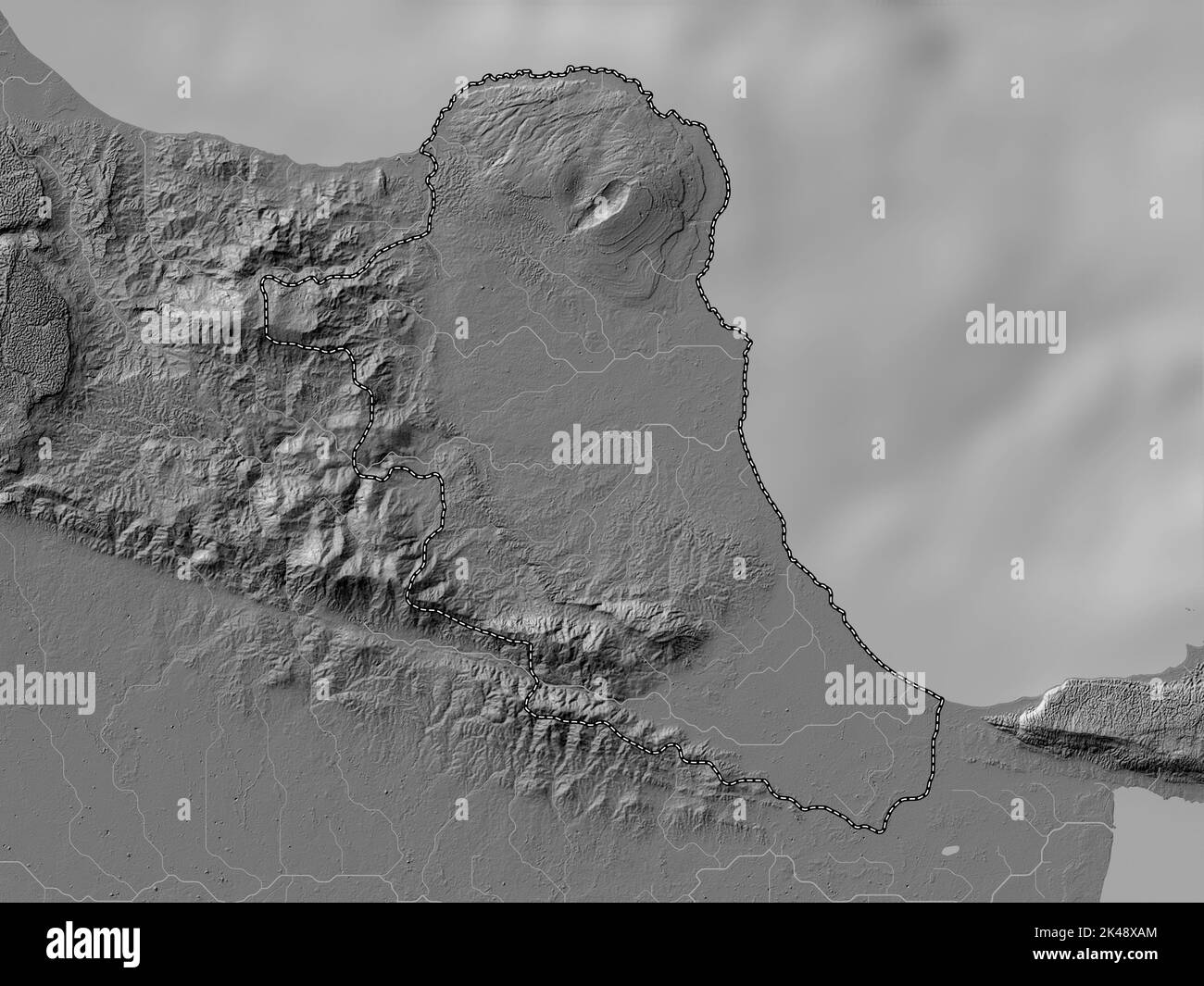 Maria Trinidad Sanchez, province of Dominican Republic. Bilevel ...