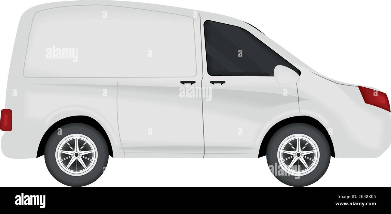 mockup van car Stock Vector Image & Art - Alamy
