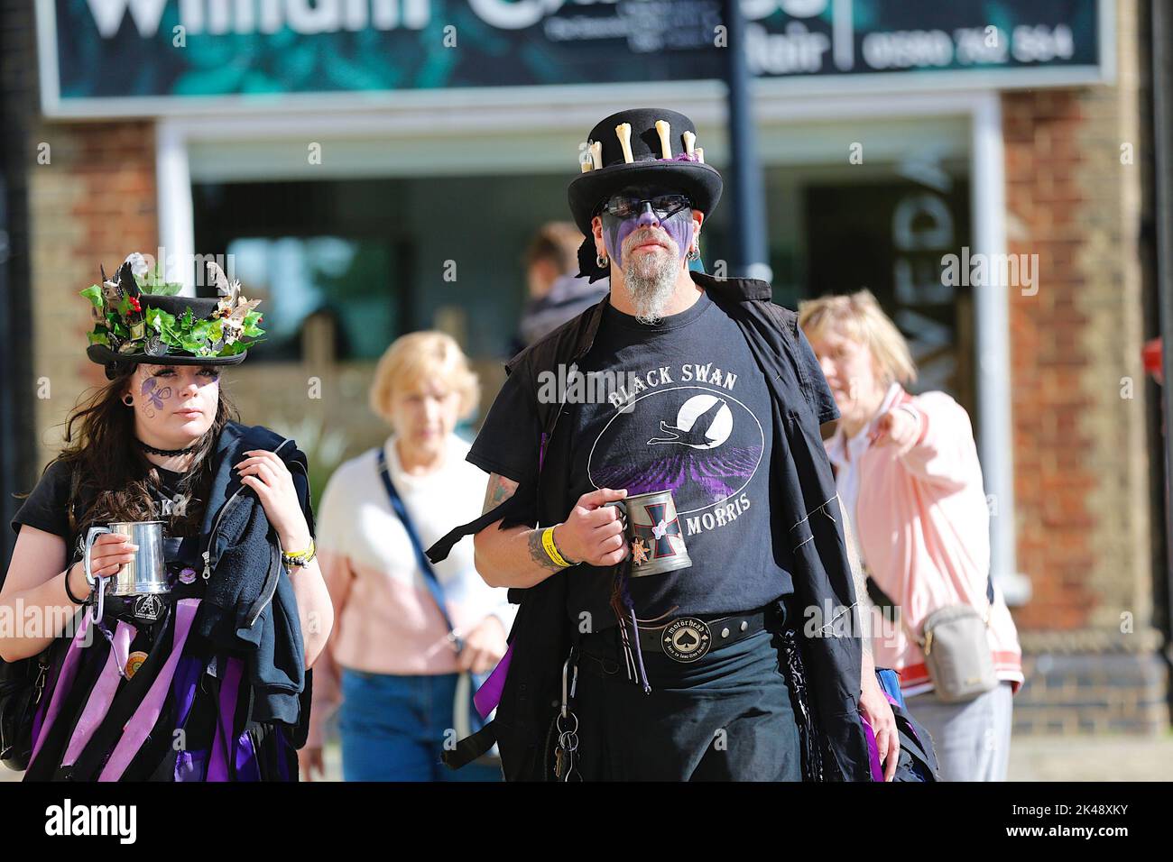 Tenterden, Kent, UK. 01 Oct, 2022. The Tenterden folk festival is in ...
