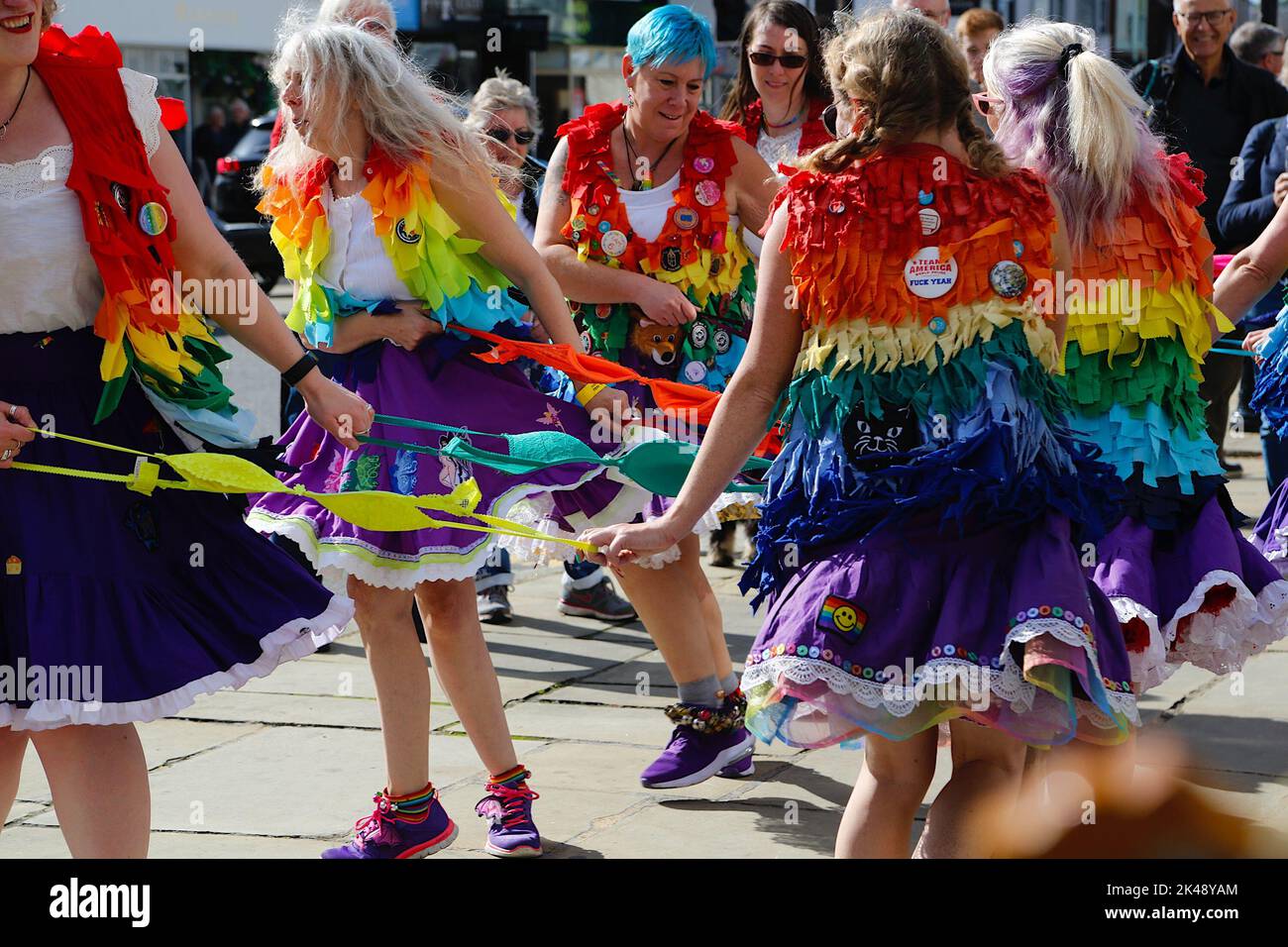 Tenterden, Kent, UK. 01 Oct, 2022. The Tenterden folk festival is in ...