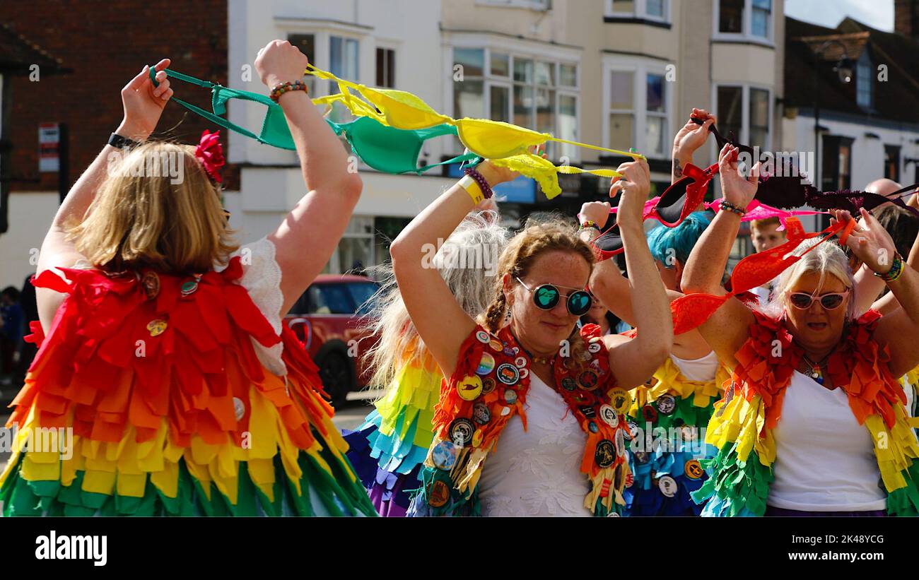 Tenterden, Kent, UK. 01 Oct, 2022. The Tenterden folk festival is in ...