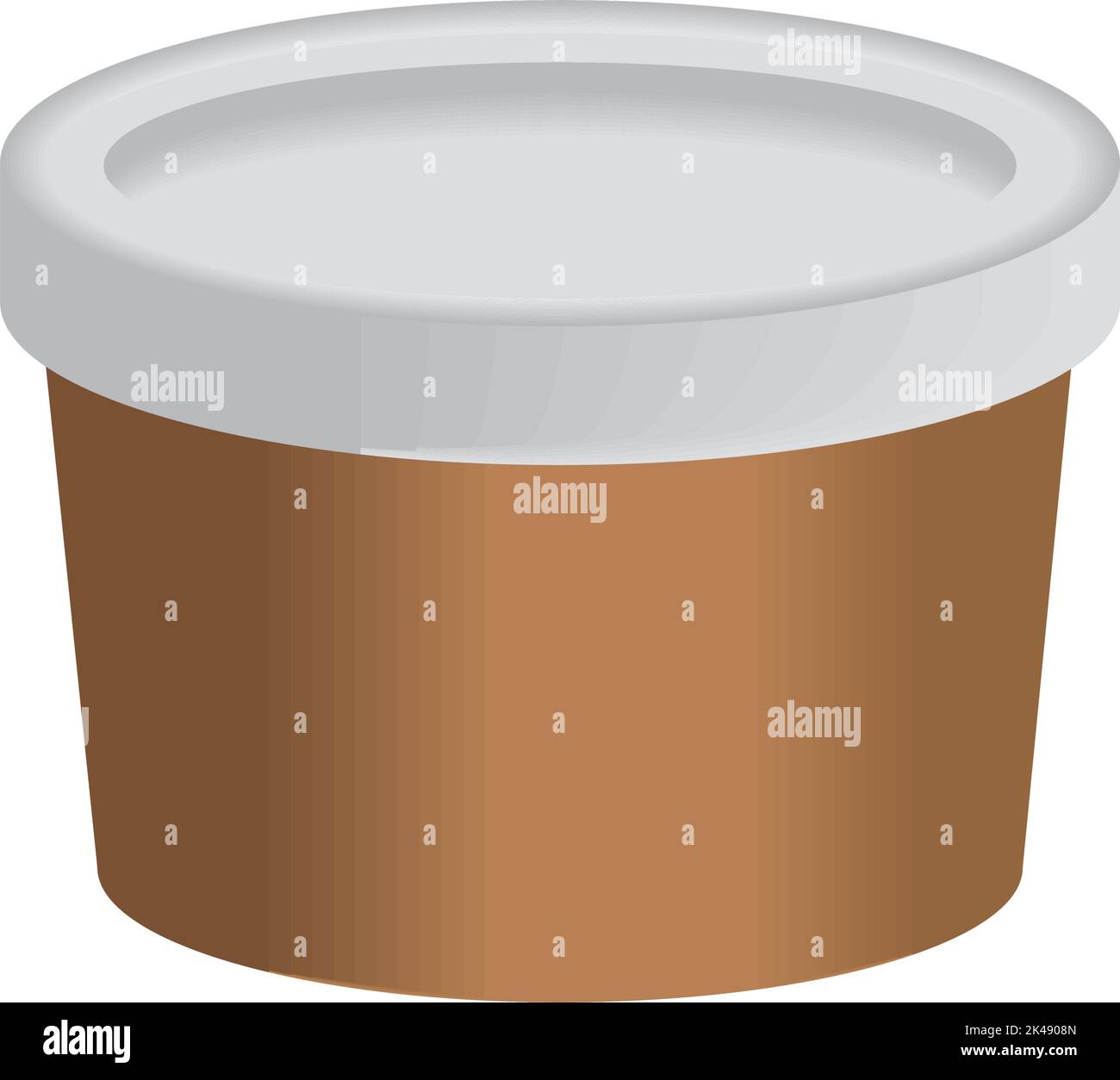 round container eco packaging Stock Vector Image & Art - Alamy