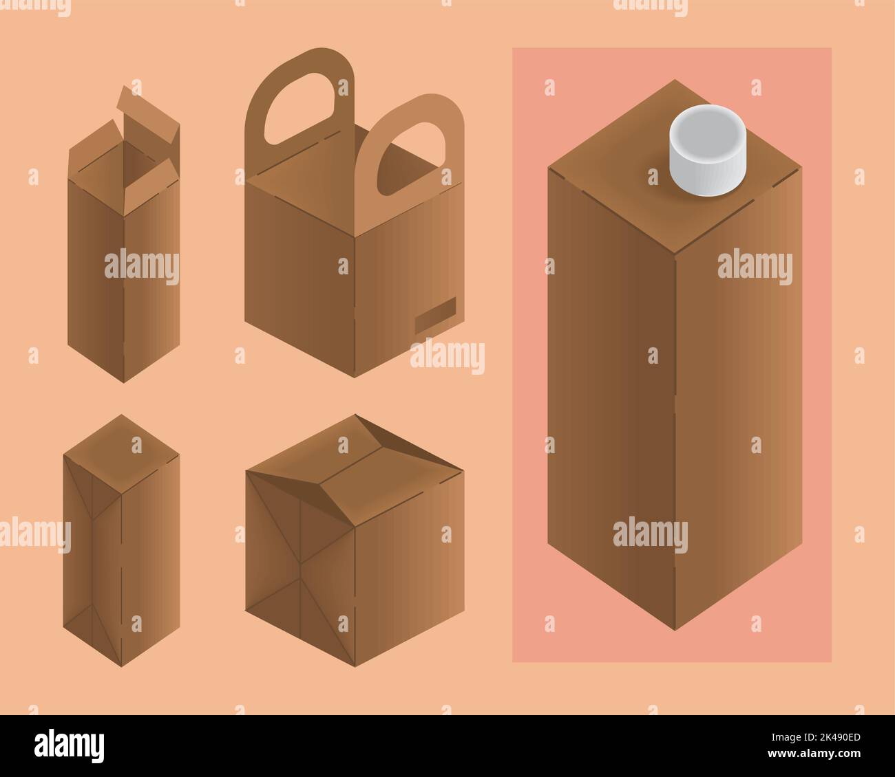eco packaging, icon collection Stock Vector Image & Art - Alamy