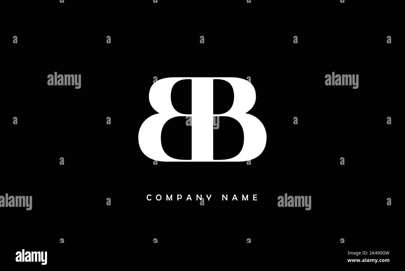 BB Abstract Letters Logo Monogram Stock Vector Image & Art - Alamy