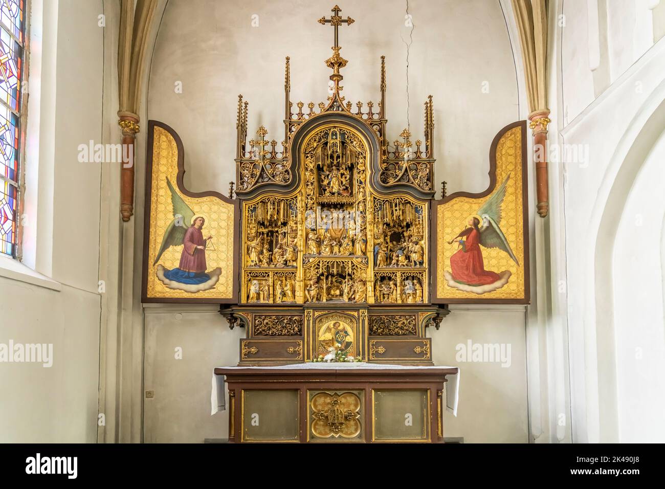 Altar der katholischen Pfarrkirche St. Peter und Paul in Straelen ...