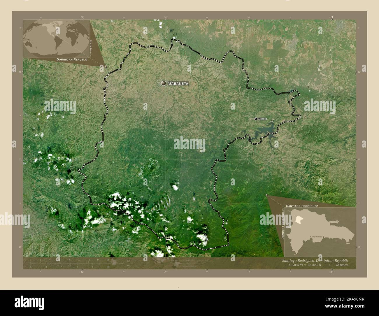 Santiago Rodriguez, province of Dominican Republic. High resolution ...