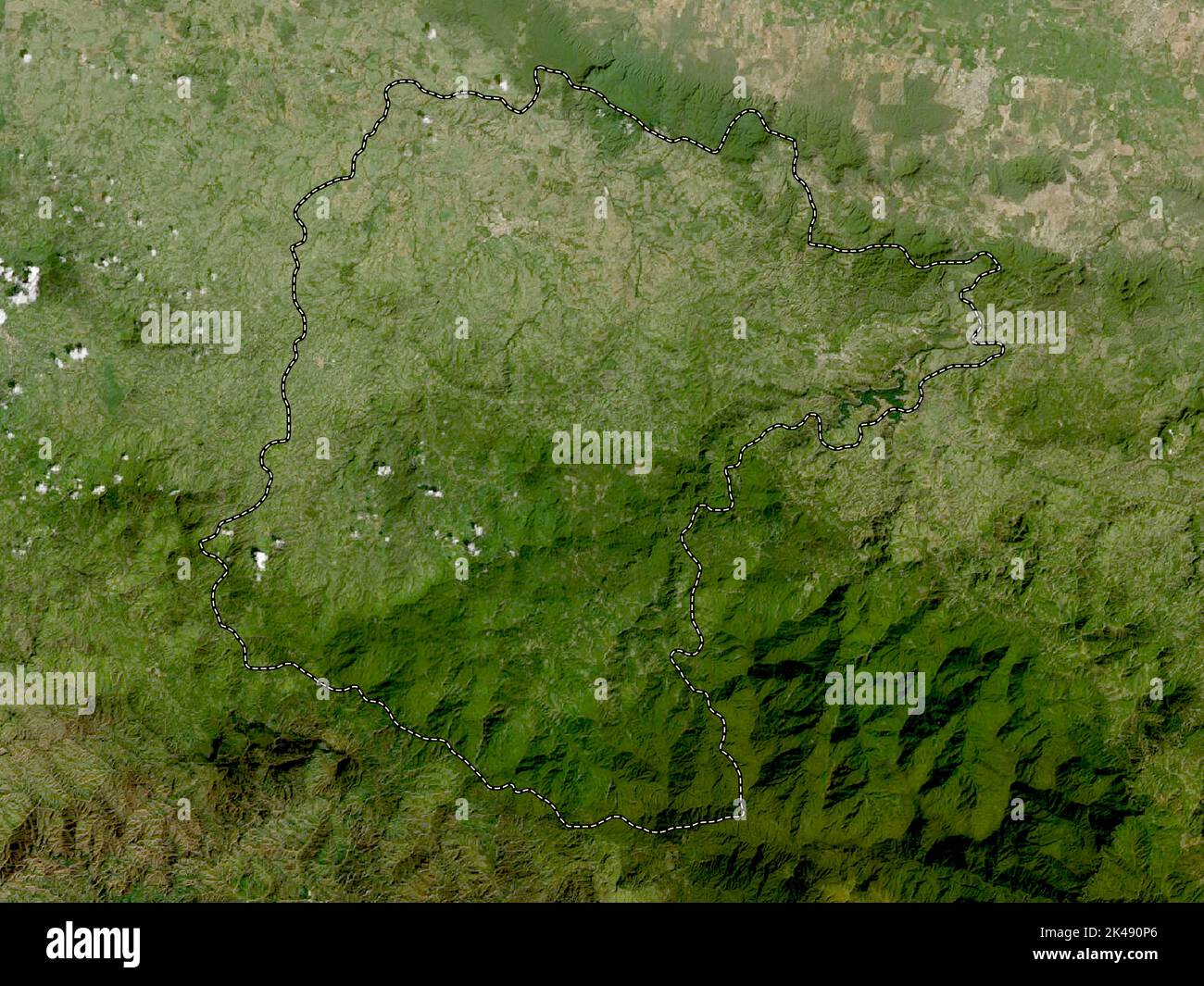 Santiago Rodriguez, province of Dominican Republic. Low resolution ...