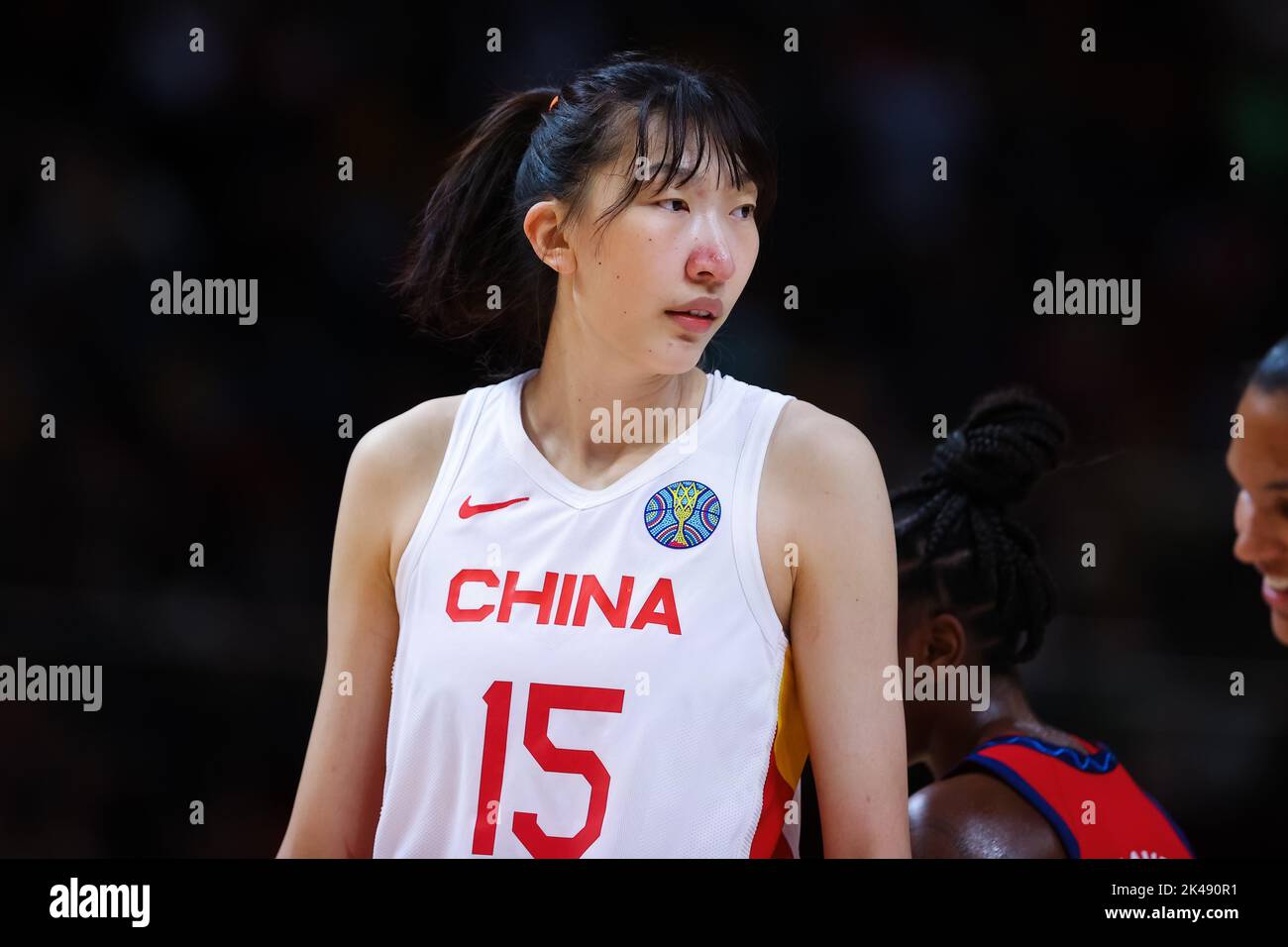 Sydney, Australia, 1 October, 2022. Xu Han of China looks on during the ...