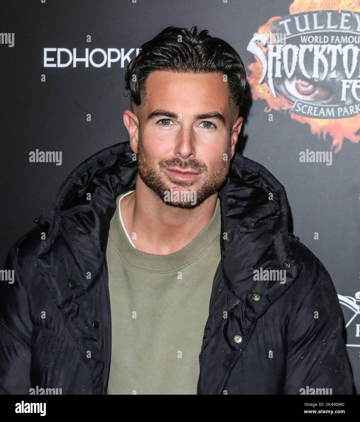 Aaron Renfree seen attending the opening night of Tulley's Shocktober ...