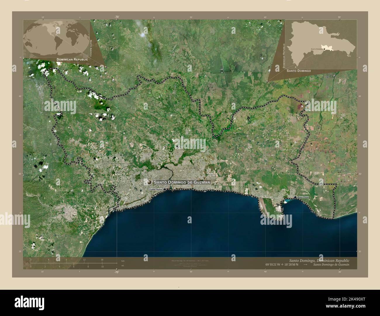 Santo Domingo, province of Dominican Republic. High resolution ...