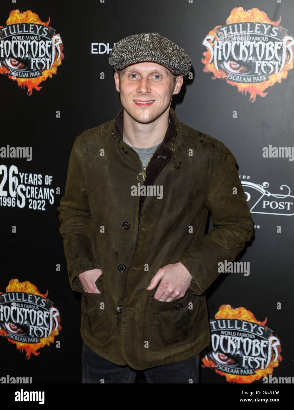 Jamie Borthwick seen attending the opening night of Tulley's Shocktober ...