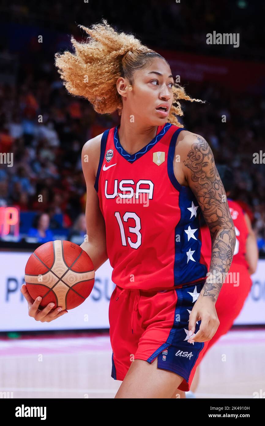 Sydney, Australia, 1 October, 2022. Shakira Austin of USA looks on ...