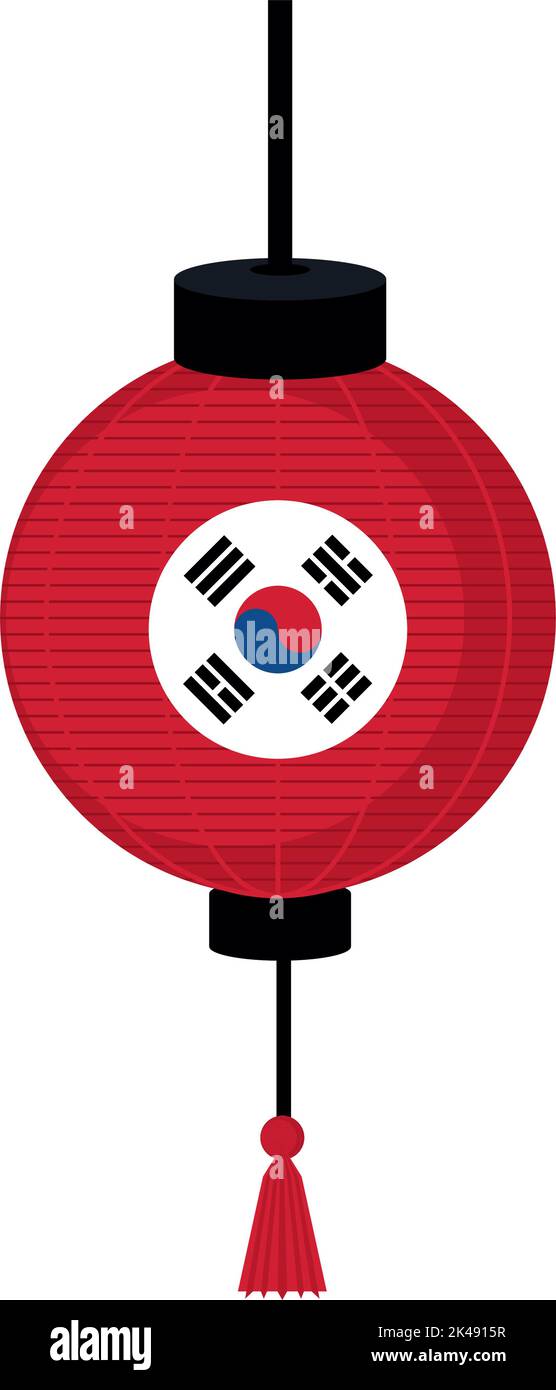 korean lantern decoration Stock Vector Image & Art - Alamy