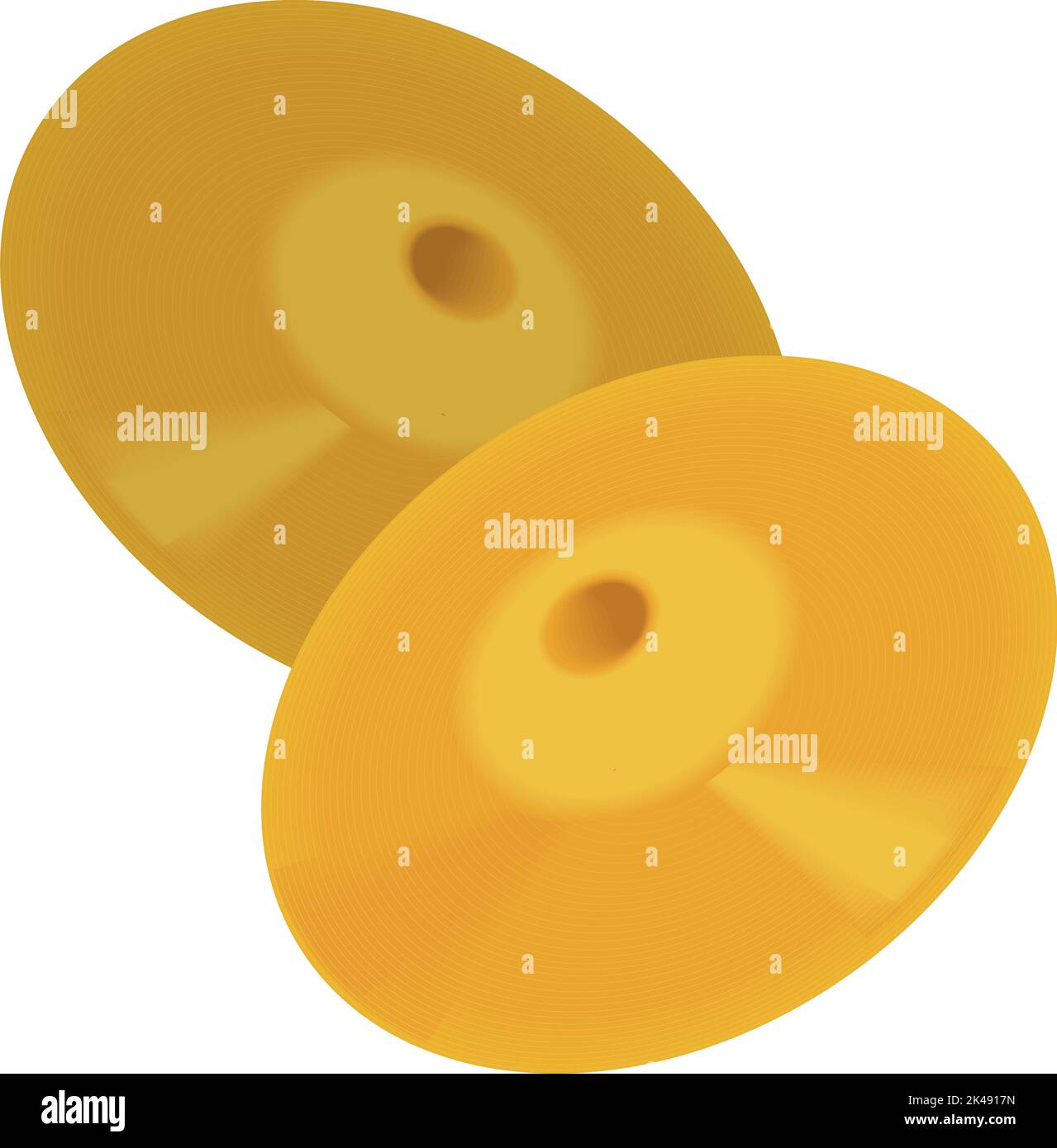 Metal cymbals Stock Vector Images - Alamy