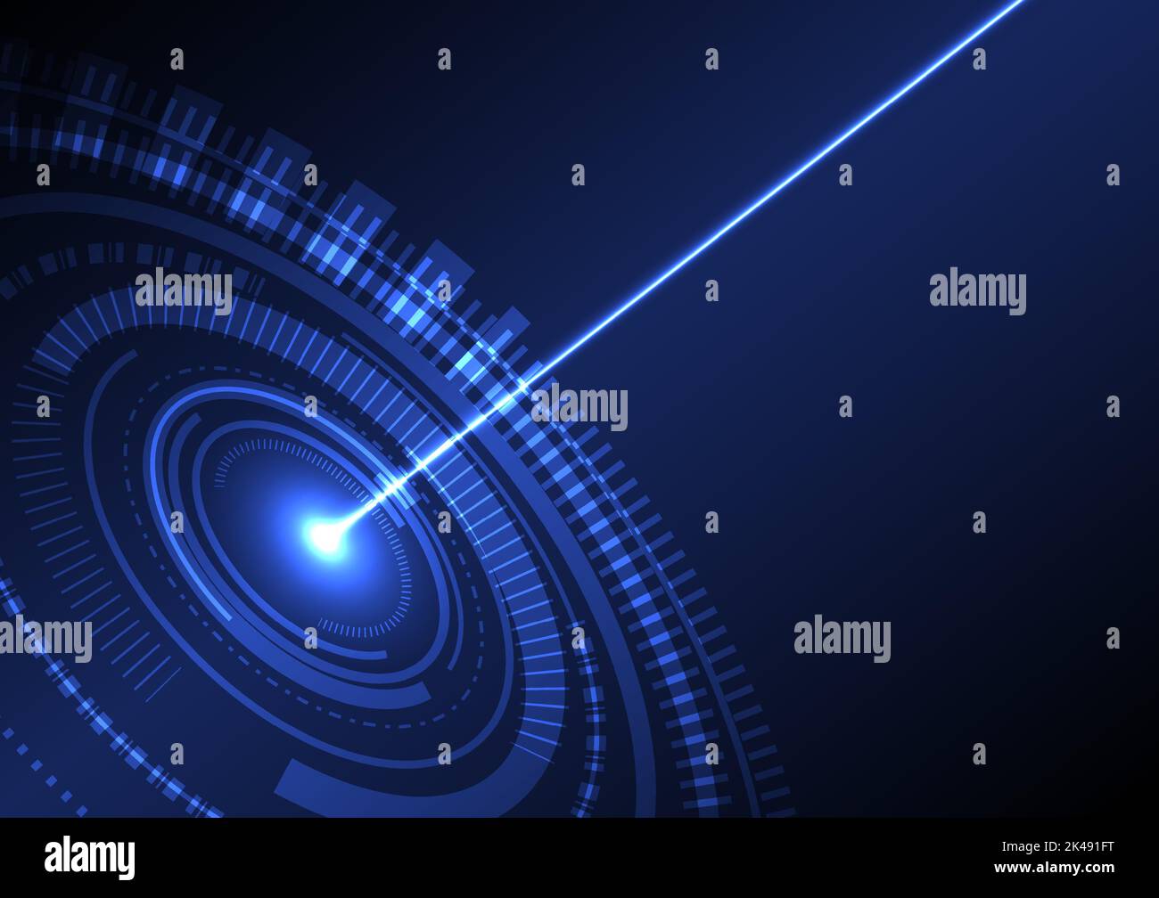 Abstract geometric futuristic technology background. Vector ...