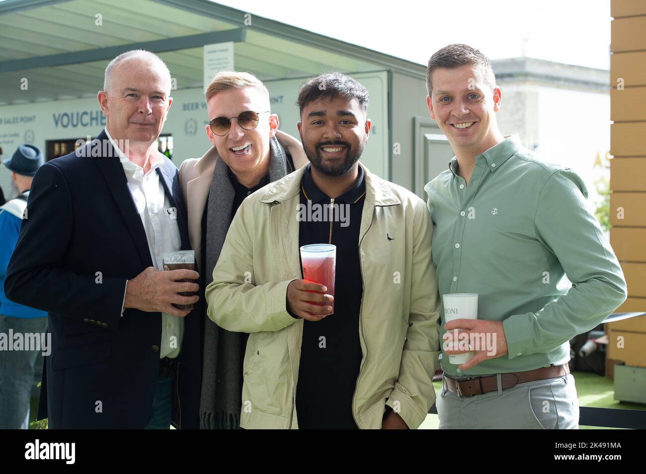 Ascot, Berkshire, UK. 1st October, 2022. Racegoers were enjoying the ...