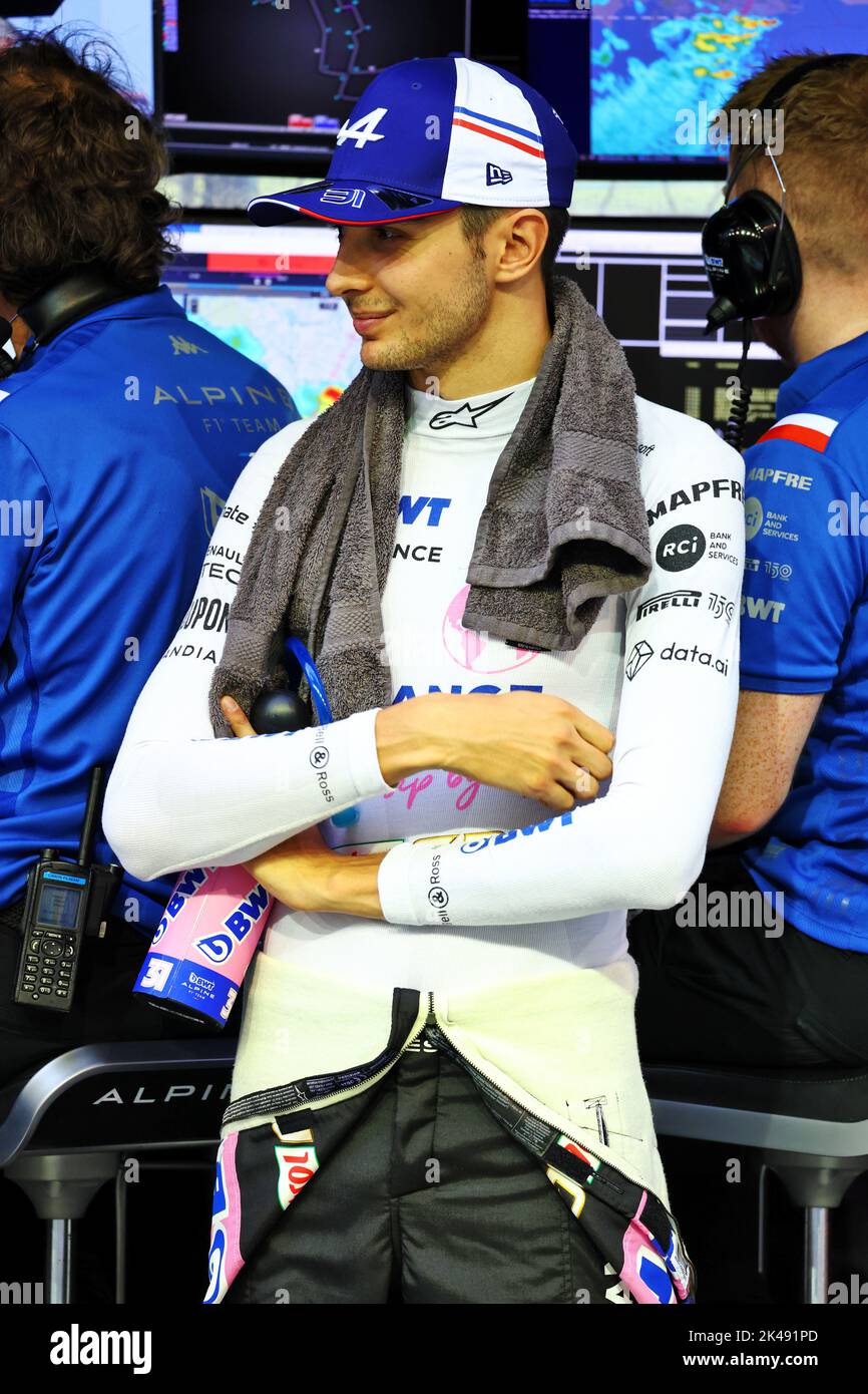 Singapore. 01st Oct, 2022. Esteban Ocon (FRA) Alpine F1 Team. Singapore ...